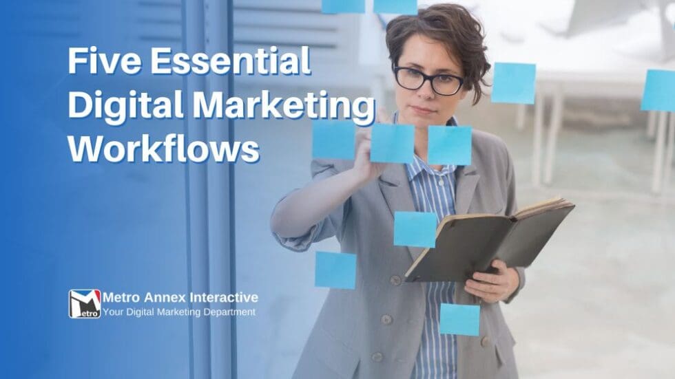 5 Essential Digital Marketing Workflows for Effective Marketing