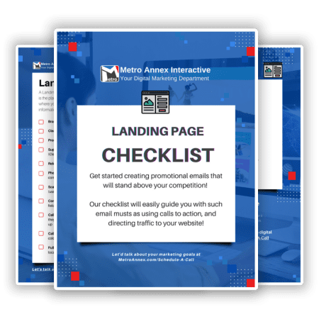 Landing Page Checklist | Metro Annex Interactive