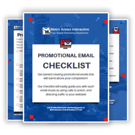 Email Promotions Checklist | Metro Annex Interactive